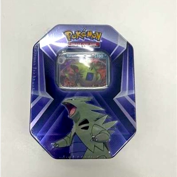 Pokemon | Toys | Sealed Pokemon Trading Card Game Tin Tyranitar | Poshmark
